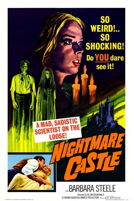 Movie Poster: Nightmare Castle (1965)