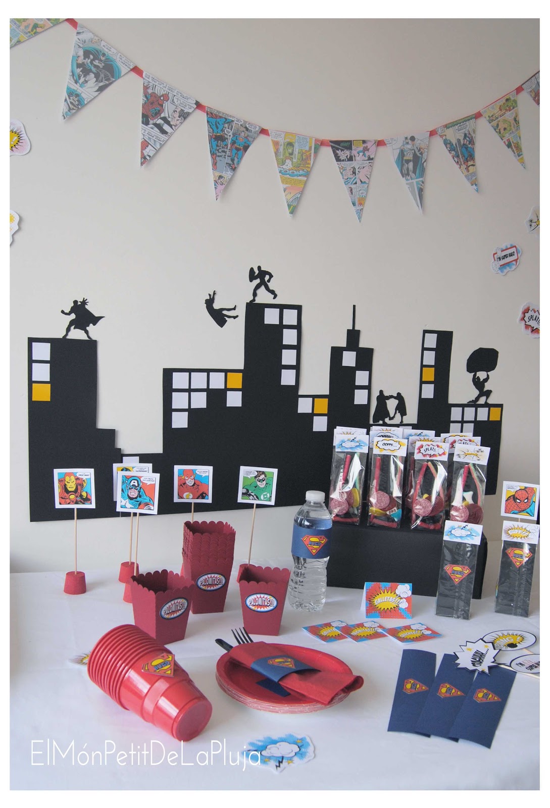 Rocio Design: Kit Fiesta Súper Héroes