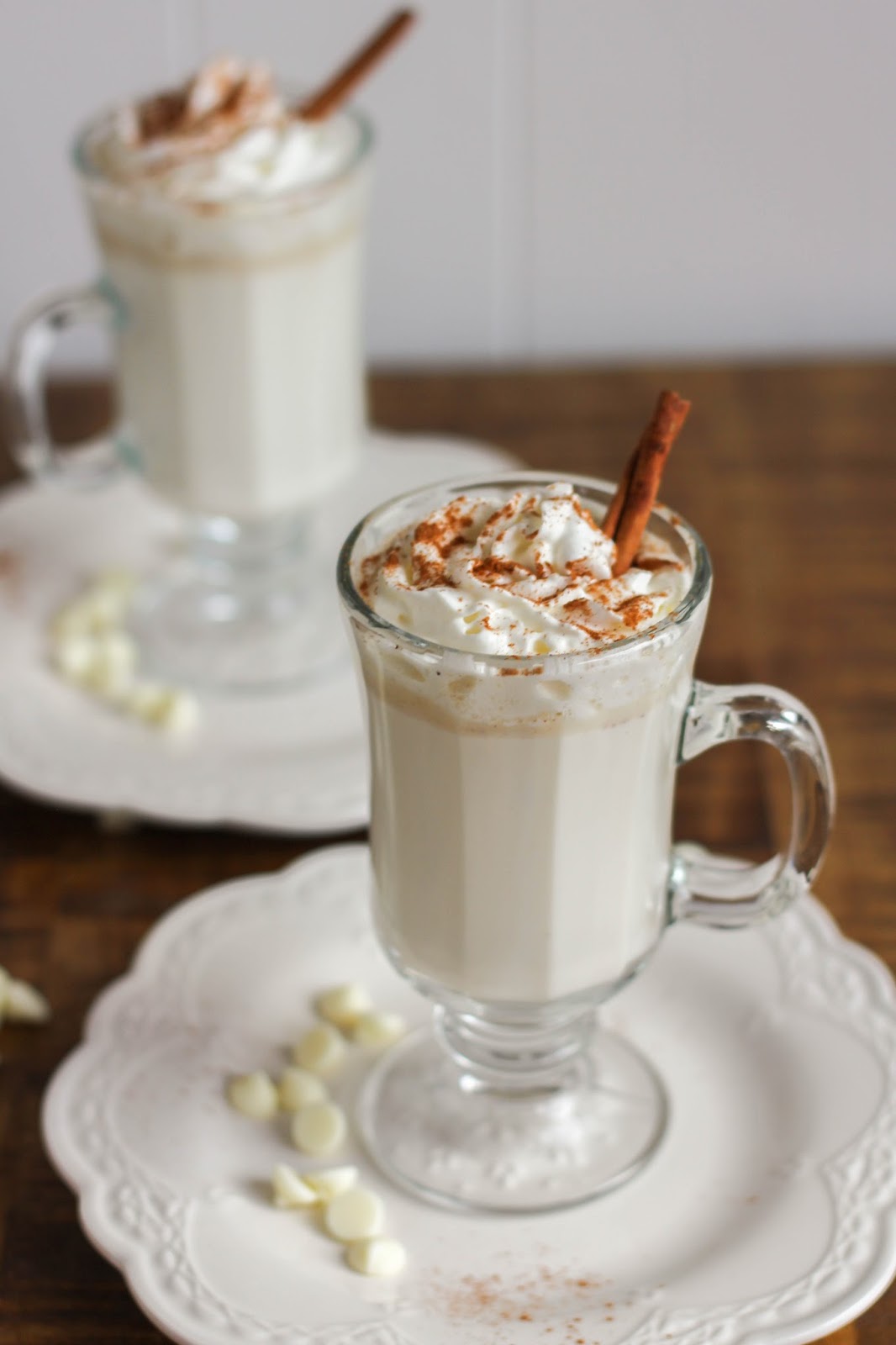 Spiced White Hot Chocolate