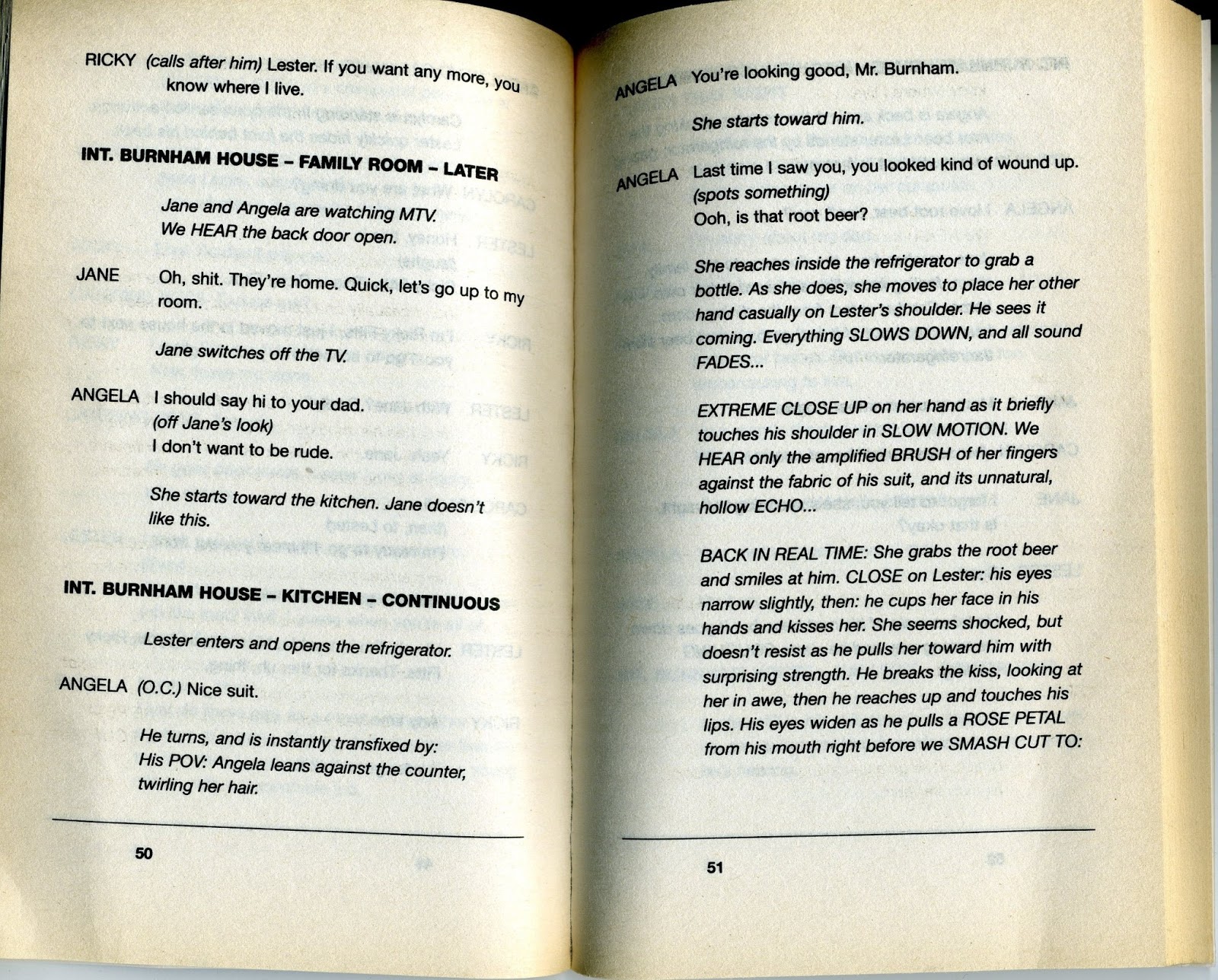 FM3 Creative Project A2 Film Studies : Screenplay examples and research