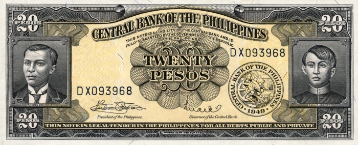 OLD COINS & NOTES COLLECTION: PHILIPPINE BANKNOTES - Philippine Peso