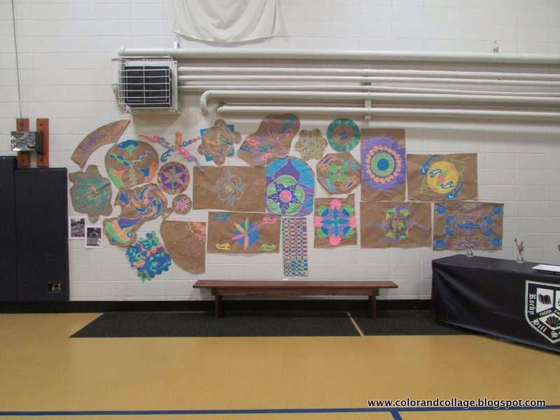 Color, collage, and much more: deconstructed circle collaboration