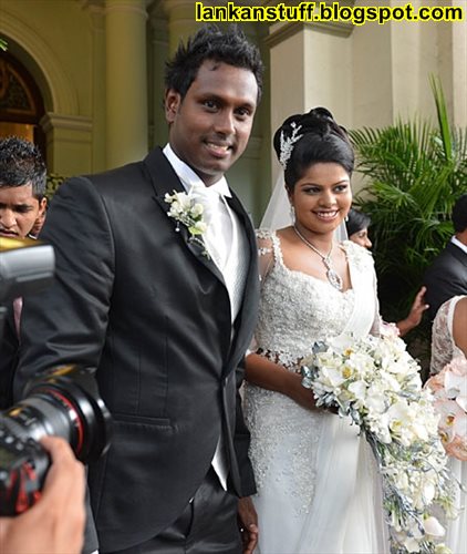 Bolo De Casamento De Angelo Mathews