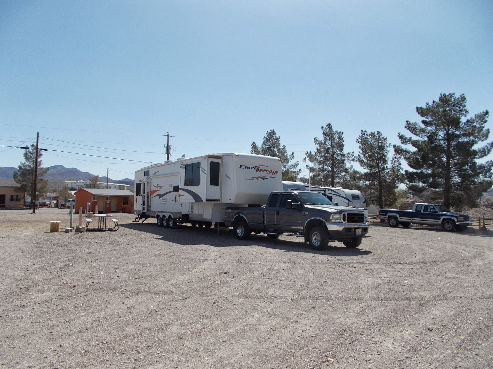 Bonehead's Traveling People: Beatty RV Park, heading north
