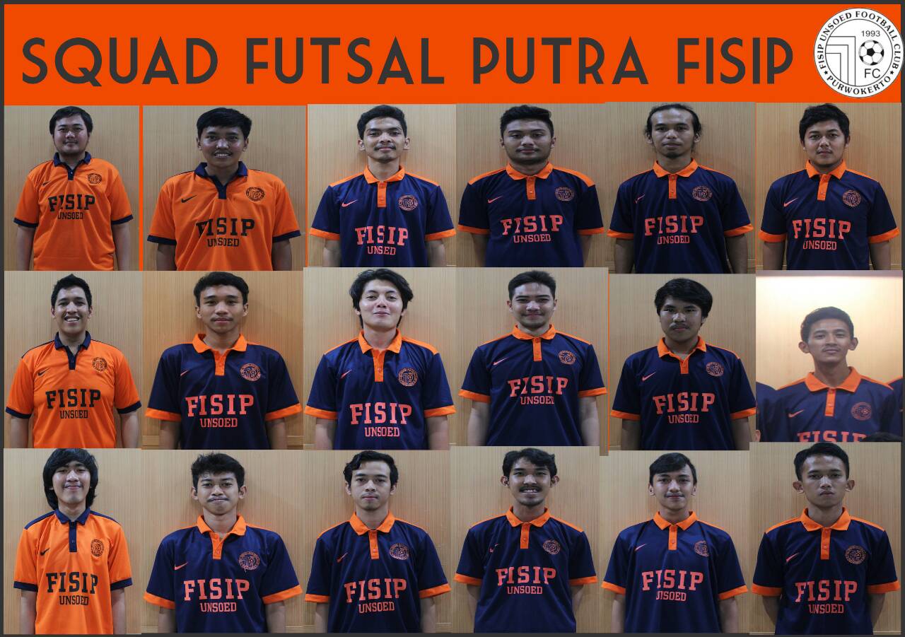 Daftar Pemain Futsal - UKM Bola FISIP Unsoed