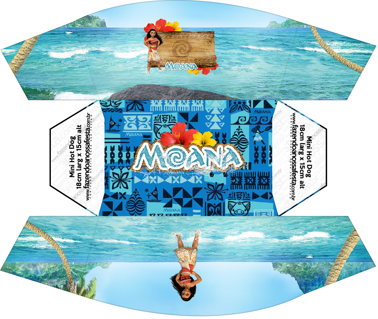 Moana: Free Printable Boxes. - Oh My Fiesta! in english