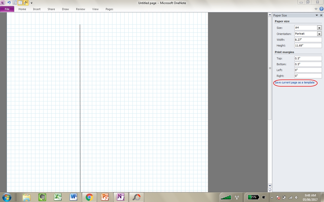 .: OneNote: Getting Started for Note Template