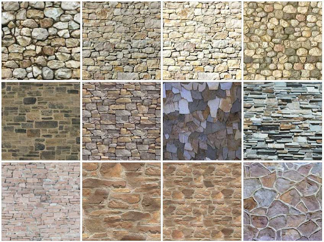 SKETCHUP TEXTURE: TEXTURE STONE WALLS, MASONRY