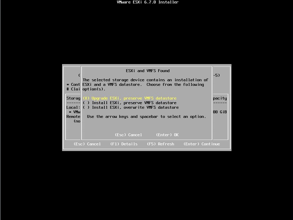 技術メモメモ: ESXi 6.0をESXi 6.7にアップグレードしようとしたら、RealtekのNICドライバーが競合してエラーとなった話