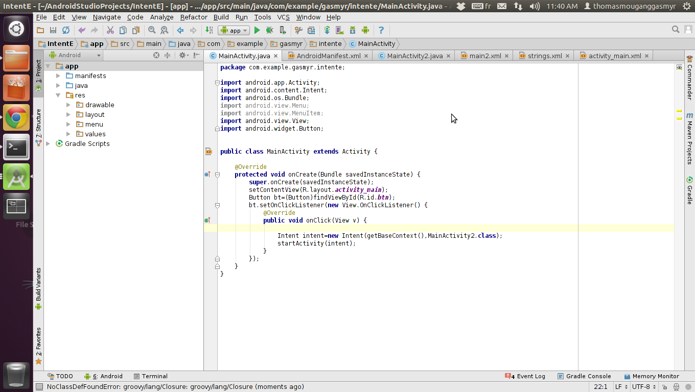Programmation des applications sous Android: INSTALLATION D'ANDROID STUDIO SOUS LINUX