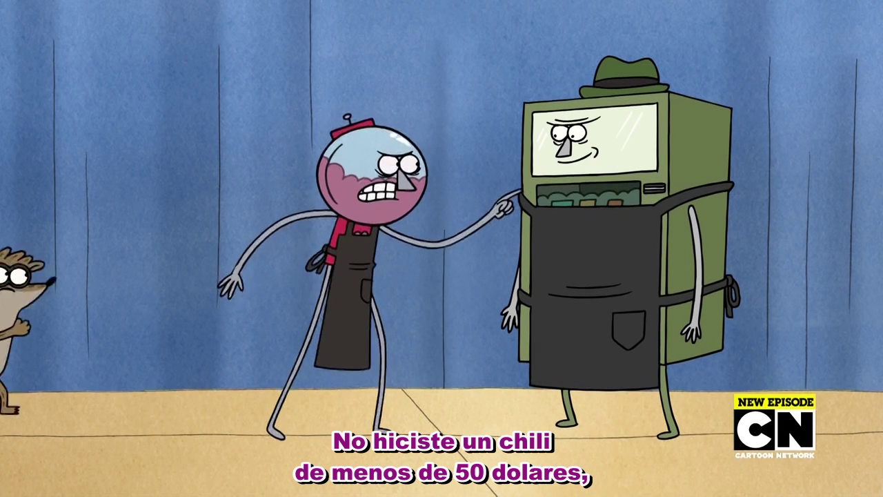 07x19 -REGULAR SHOW - Chilli cook-off sub español - .Kaffeine-Fansub