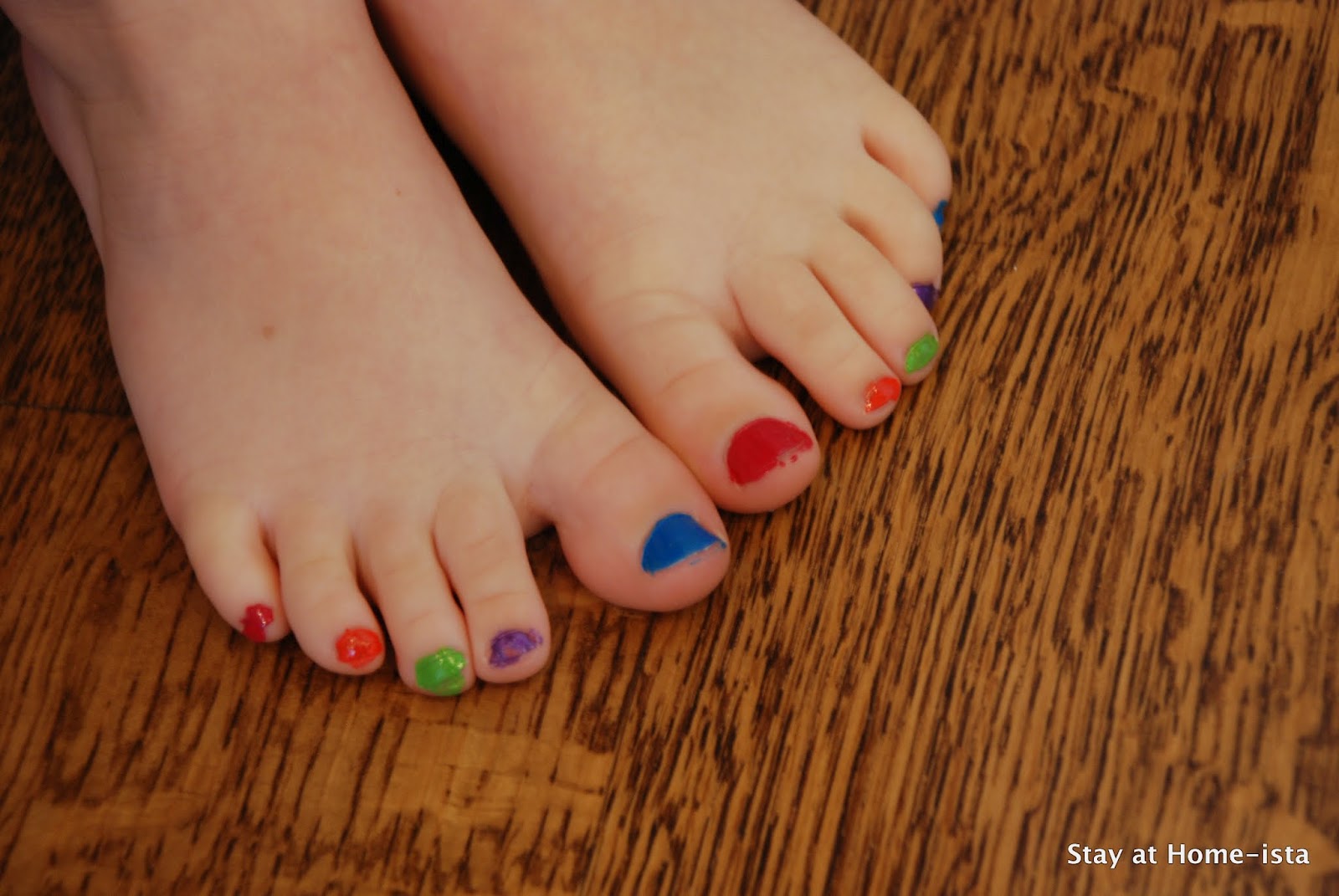 Little Girl Pedicure