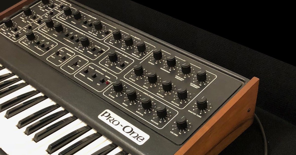 MATRIXSYNTH: Vintage Sequential Circuits Pro One Analog Synth SN 3213