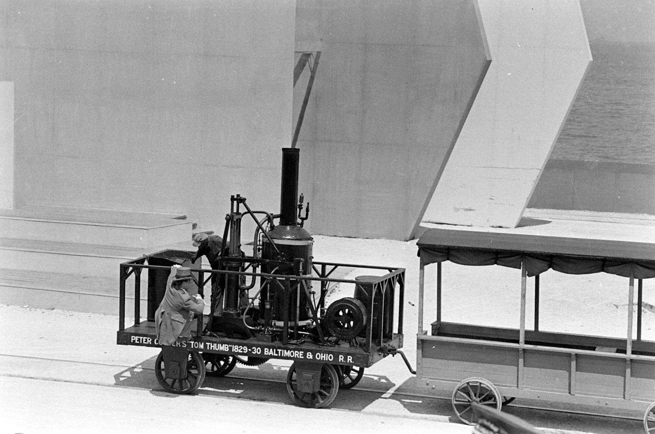 Industrial History: B&O Tom Thumb and 1832 Locomotive