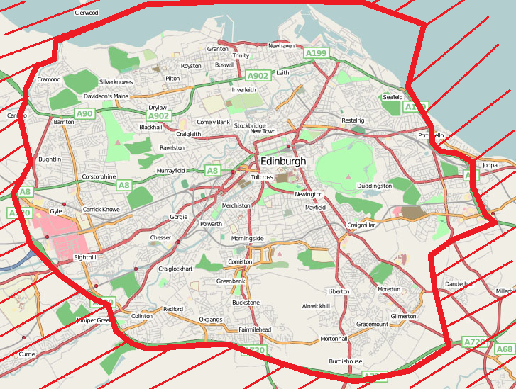 Running Edinburgh A-Z