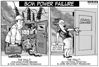 Cartoons by Miles: power failure
