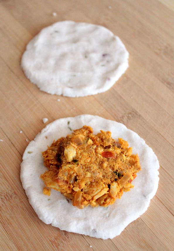 Manju's Eating Delights: Meen Pathiri - steamed Rice Pancakes with a ...