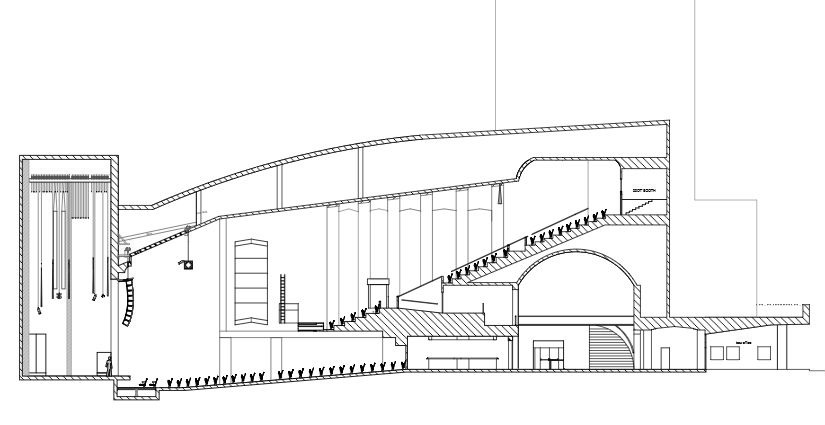 Los Angeles Theatres: Fox Wilshire/Saban Theatre: the stage