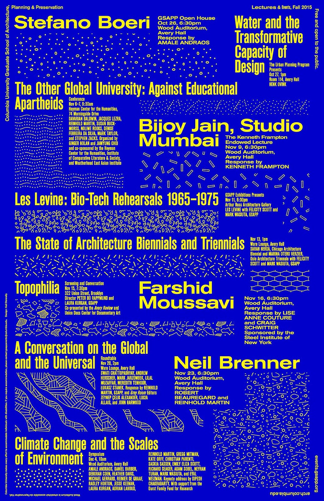 Noticias y eventos | Carrera de Arquitectura | PUCE: octubre 2015