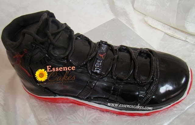 Essence of Cakes: 3D Air Jordan Bred XI Shoe Cake