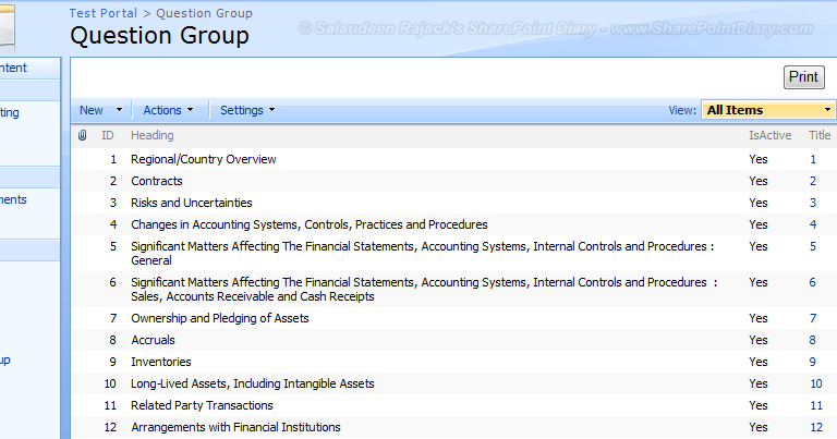 Print Sharepoint Listview Web Part Using Javascript Sharepoint Diary 7428