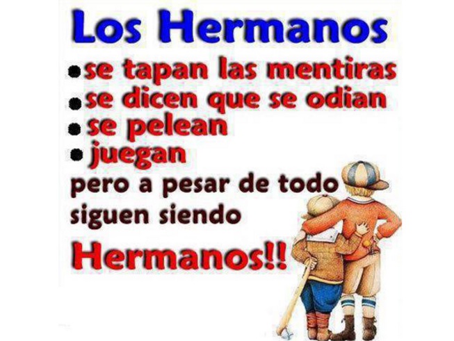 Chacabuquero: Hoy es el día del hermano, pero tiene una explicación ...