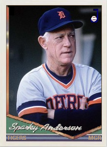 Topps Cards that Never Were: 1994 Topps Sparky Anderson