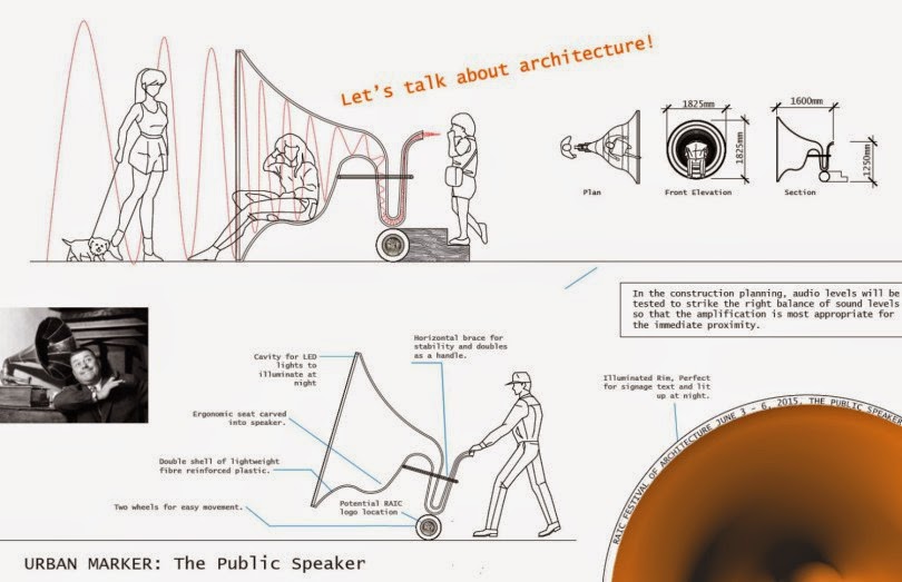 Aural Architecture : Urban Marker _ Public Speaker $7,500 budget will ...