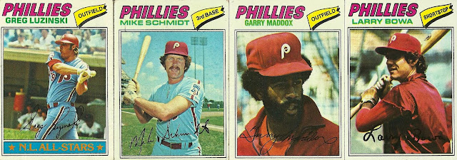 The Phillies Room: 1977 Topps Phillies