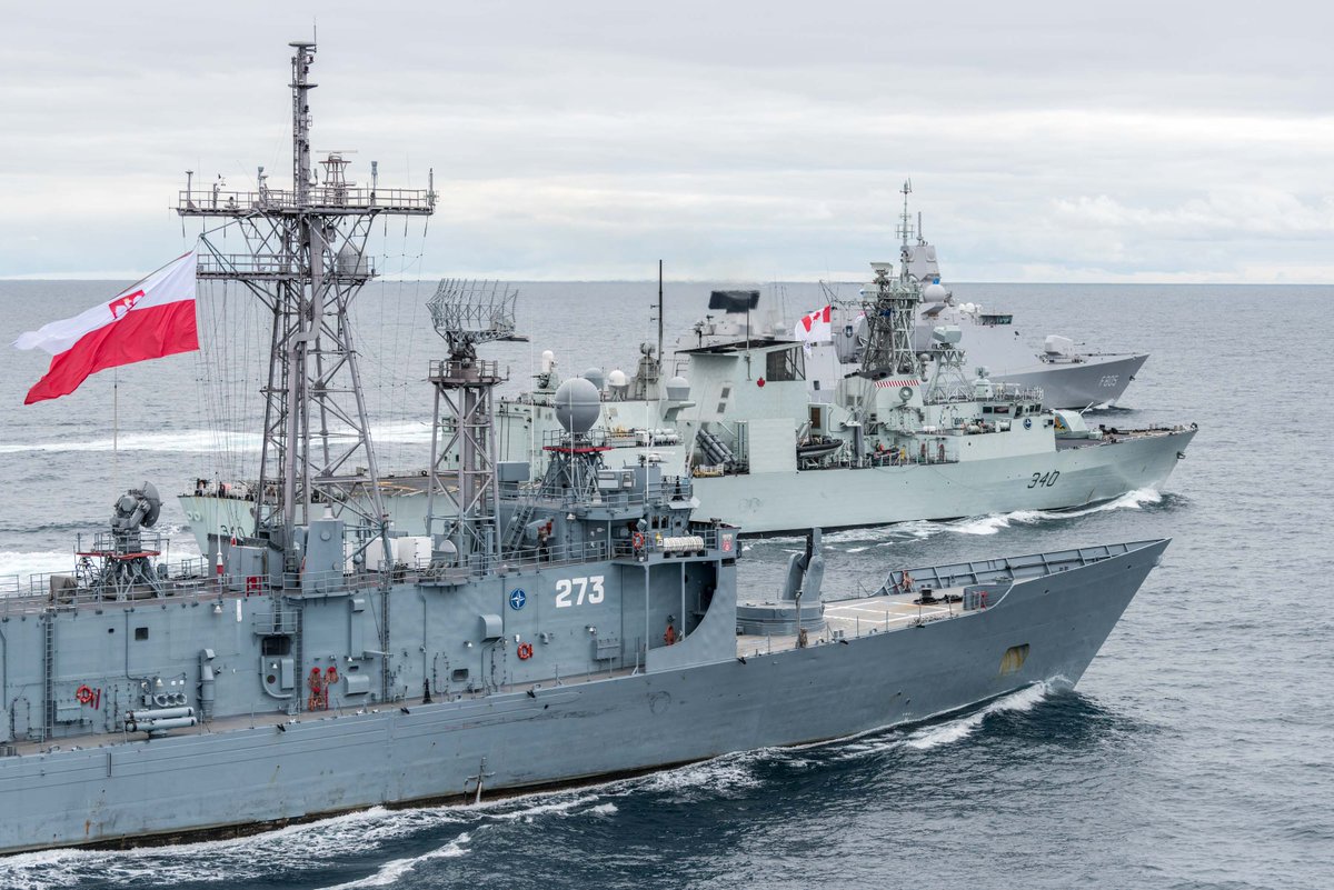Asian Defence News: NATO Exercise Dynamic Mongoose conduct ship manoeuvres