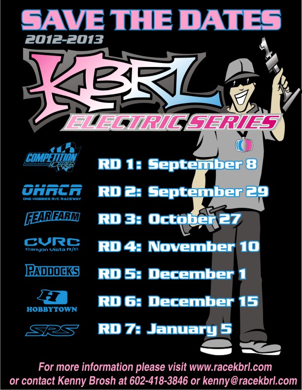 Frank's RC/Electronics Hobby: Looking forward to 2012-2013 KBRL Series