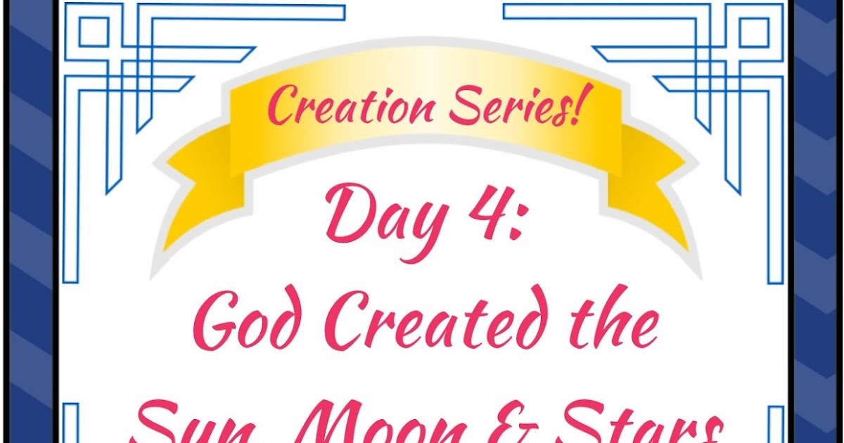 The Creation For Kids: Day 4 | Bible Fun For Kids