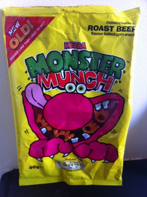 A Blog About Crisps: Packet #67 Monster Munch Roast Beef