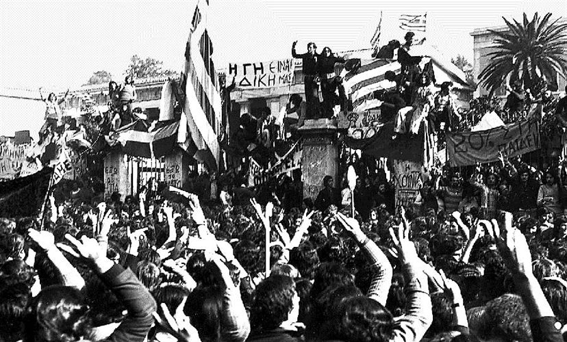 Ξωτικό: Το Πολυτεχνείο 1973 στο αρχείο της ΕΡΤ