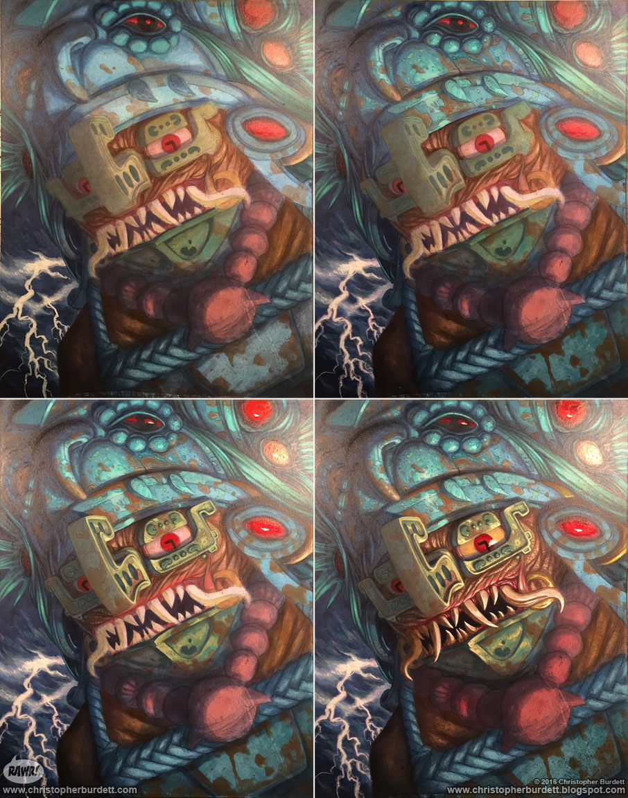 The DOODLES, DESIGNS, and aRT of CHRISTOPHER BURDETT: Chaac - Gods and ...