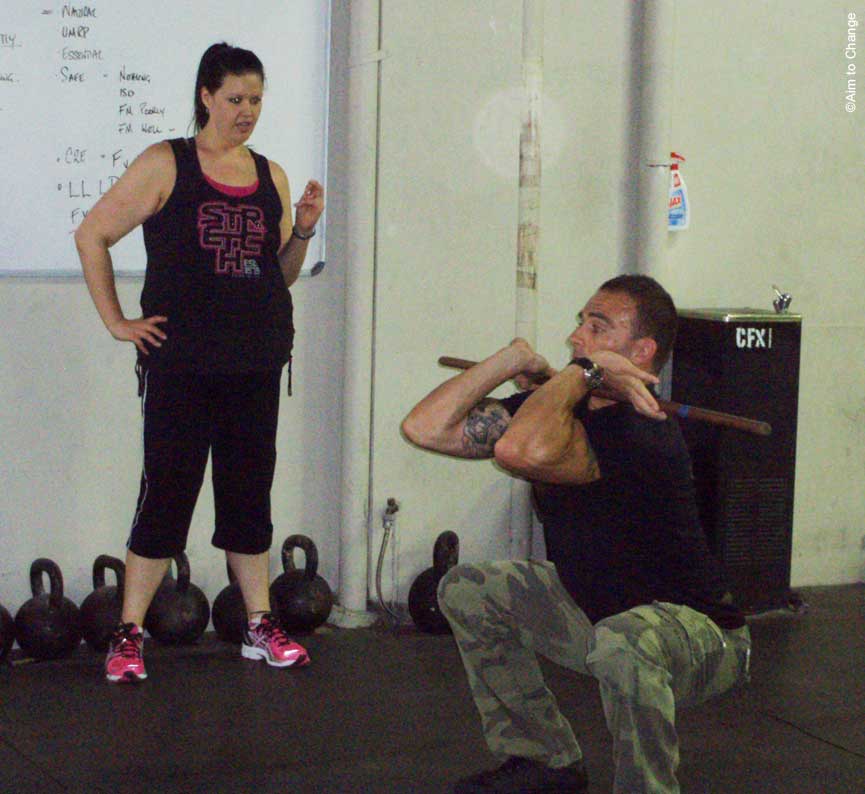 Aim to Change: Week Five - Going Commando... for real!