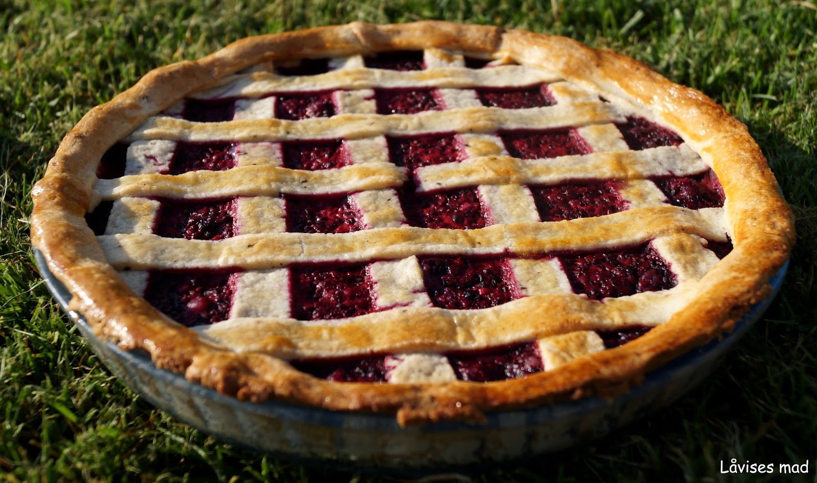 Låvises mad: Brombærtærte med marcipan