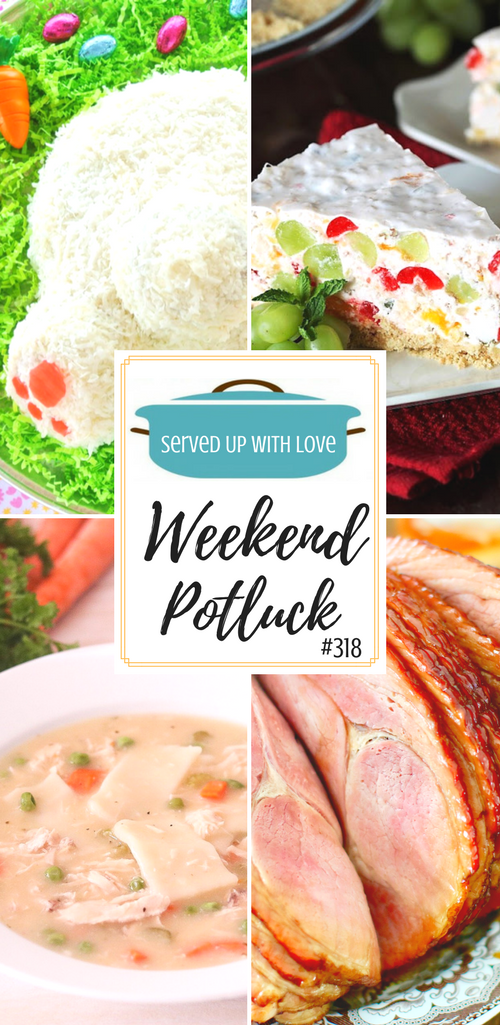 Served Up With Love: Fruit Salad Cheesecake at Weekend Potluck #318