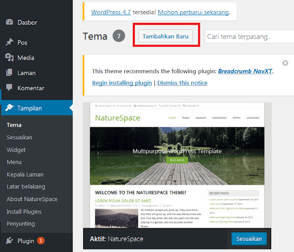 Cara Mengganti Tampilan Tema Wordpress PALING MUDAH!