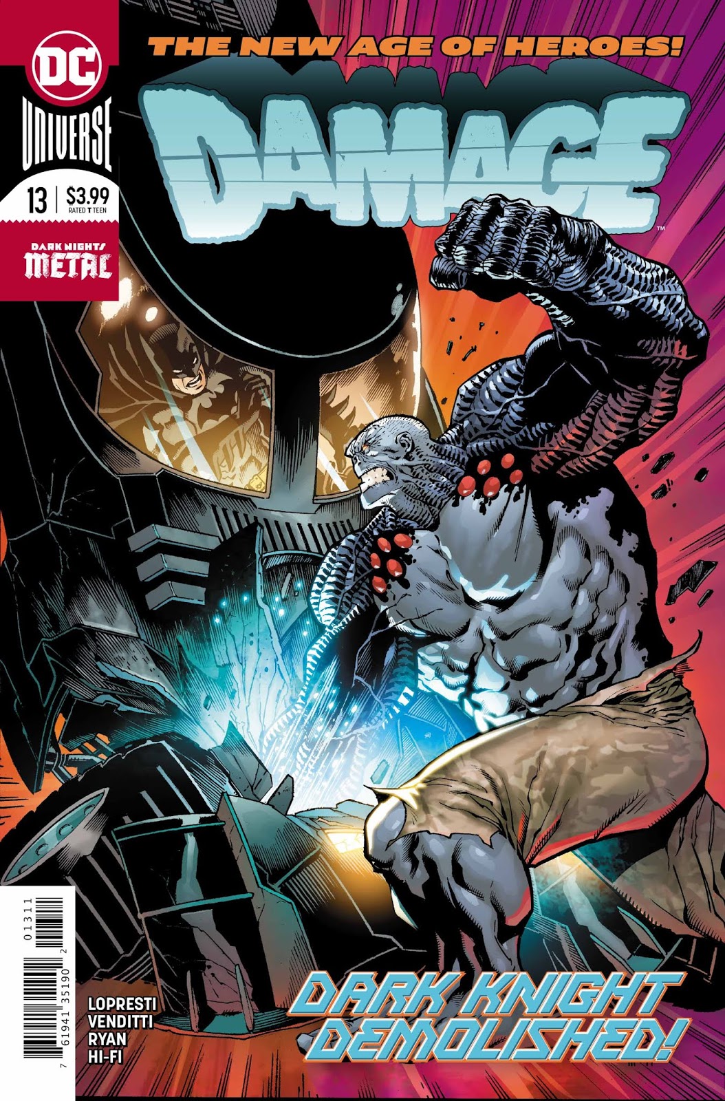 Weird Science DC Comics: PREVIEW: Damage #13