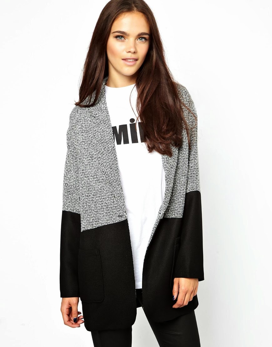 Love it : Two tone coat - GLAM OBSERVER
