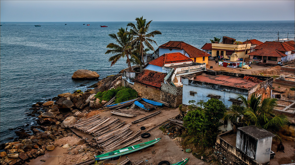 Tamilnadu Tourism: Muttom Beach, Kanyakumari
