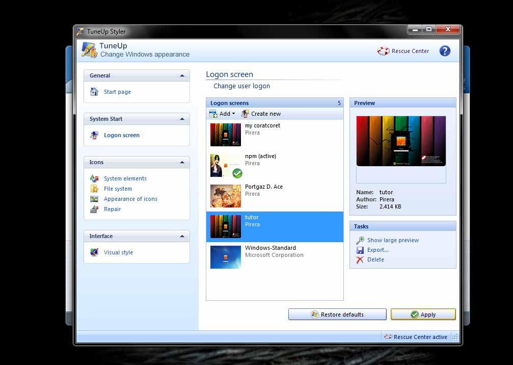 Mengubah Tampilan Welcome Pada Windows