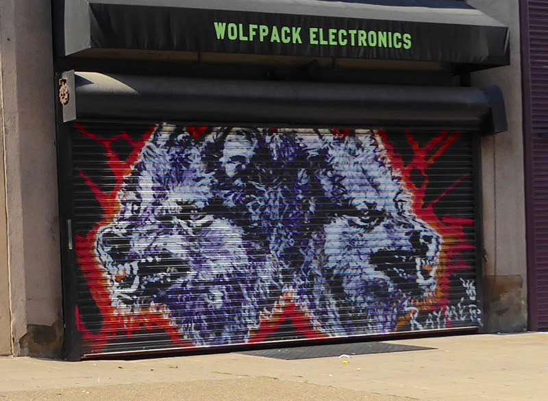 Pittsburgh Murals and Public Art: Security Door murals in East Liberty