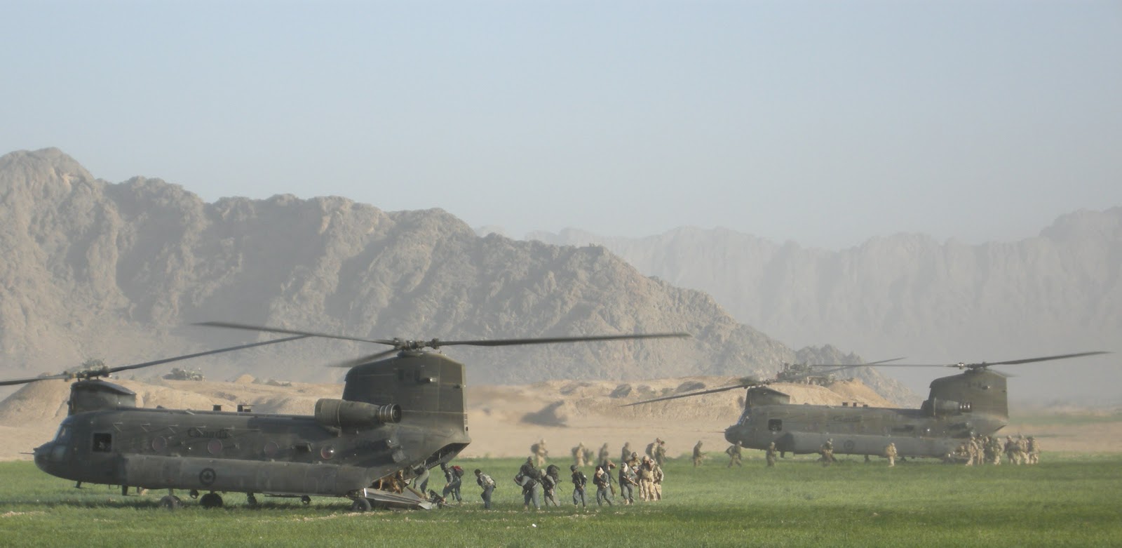 Grand Logistics: Puma,Chinook And Serendipity