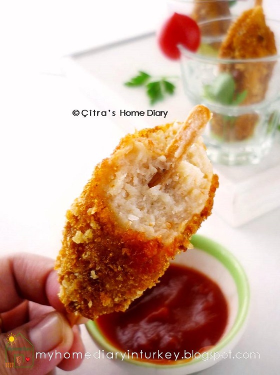 Citra's Home Diary: Indonesian shrimp cake "dragon leg". Freezer ...