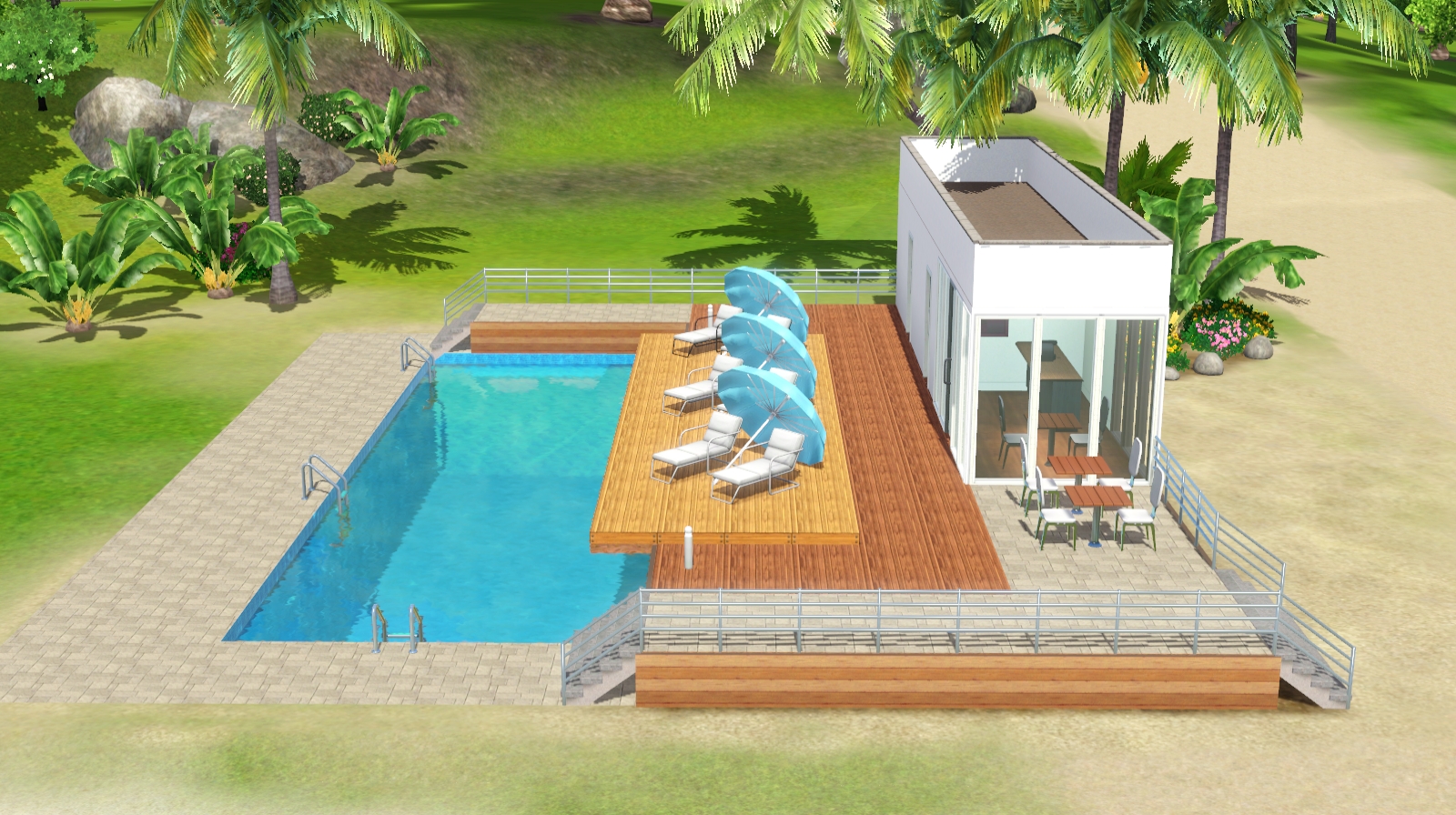 Sims 3 Community Lots Compendium : Sims 3 Pools
