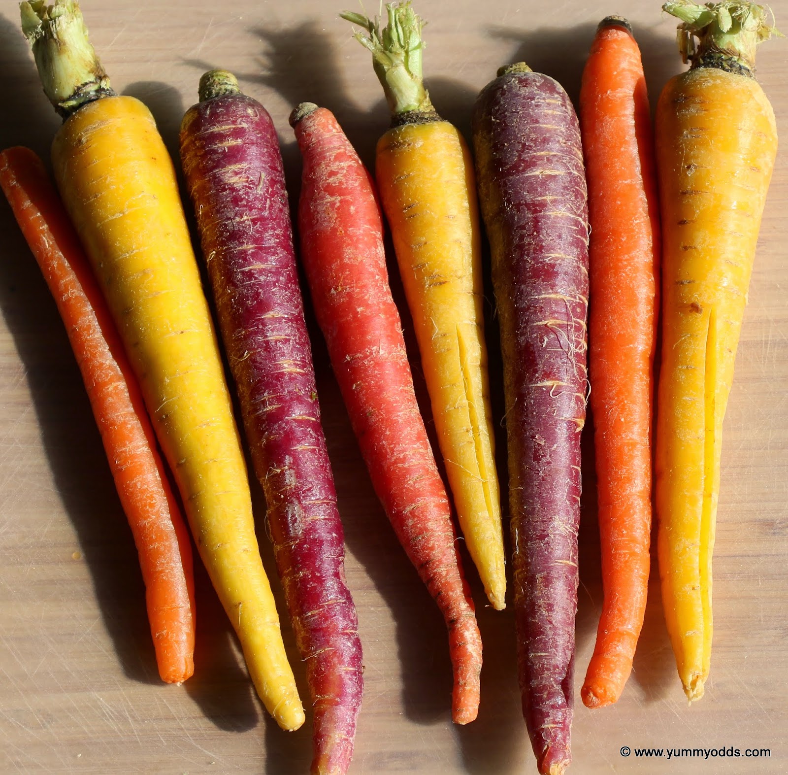 Yum! Yum! Yum!: Roasted Rainbow Carrots