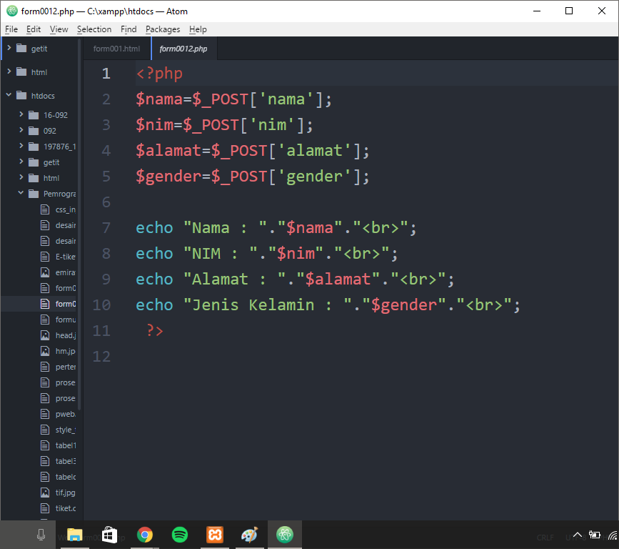 Validasi Formulir Menggunakan Javascript