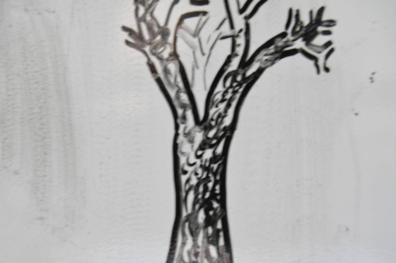 Inside Miriam's Sketchbook: Drawing a Tree on My Whiteboard...while ...